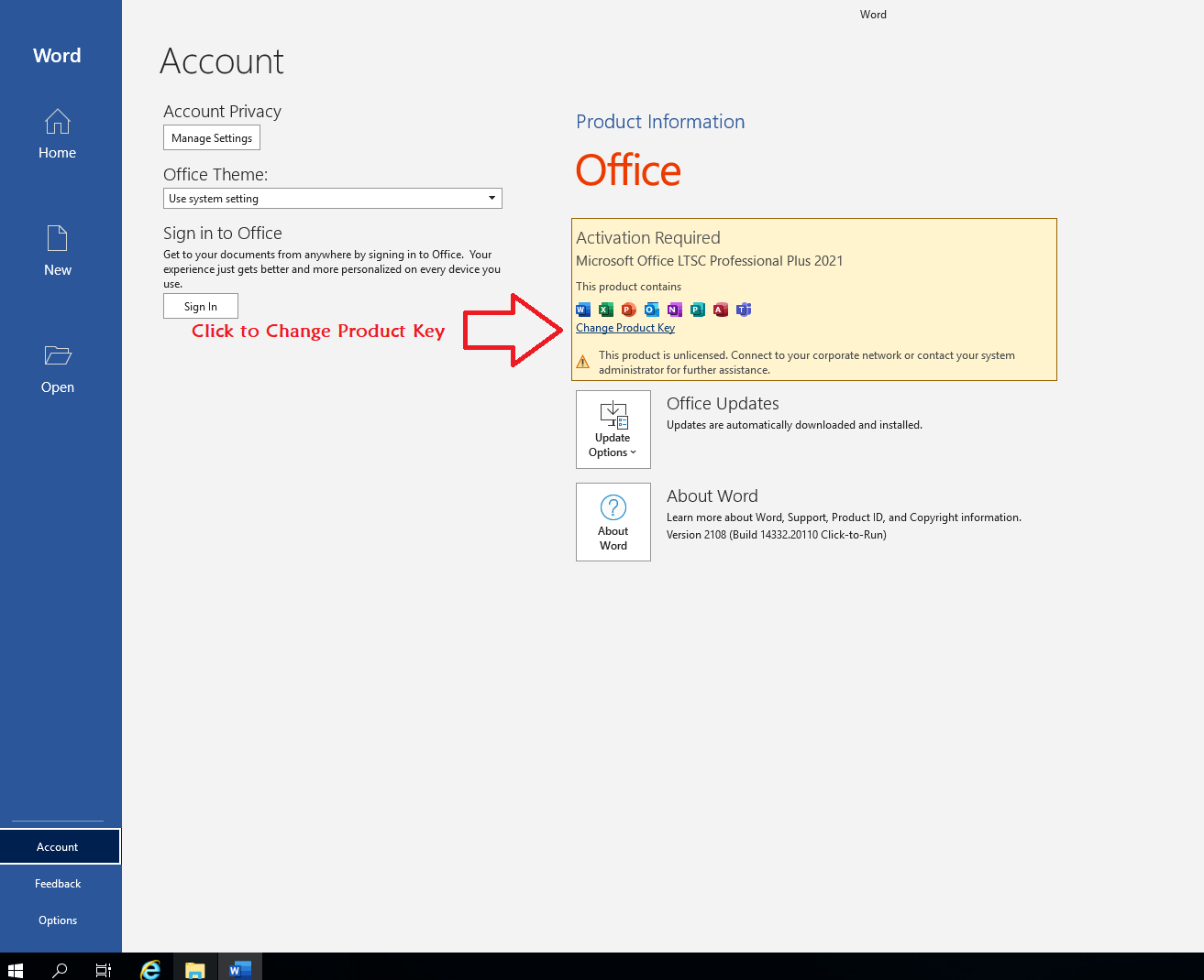 Download, install, and active Office 2021 Professional Plus LTSC & RT ...